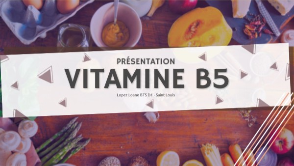 Vitamine B5