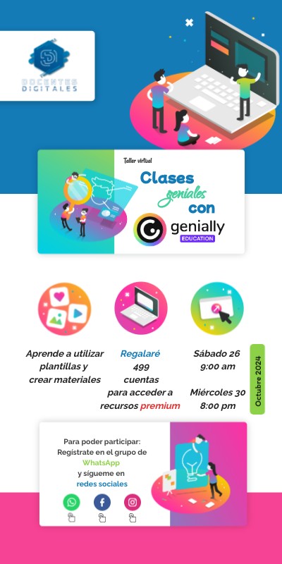 Taller virtual | Clases geniales con Genially