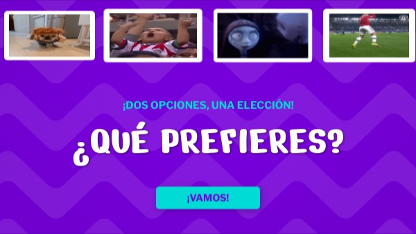 Juego qué prefieres