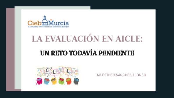 2024 EVALUACIÓN AICLE