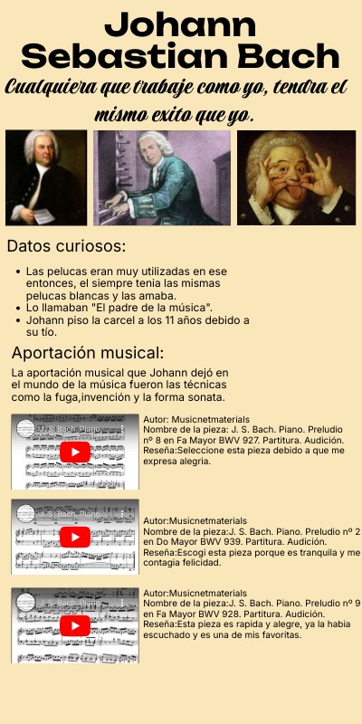 Johann Sebastian Bach | Genially