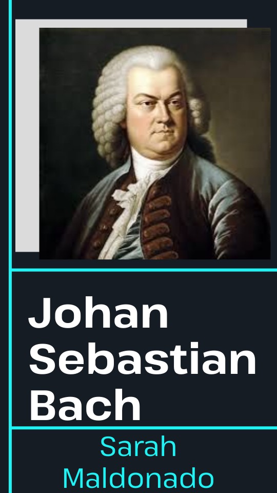 Infografia Johan Sebastian Bach