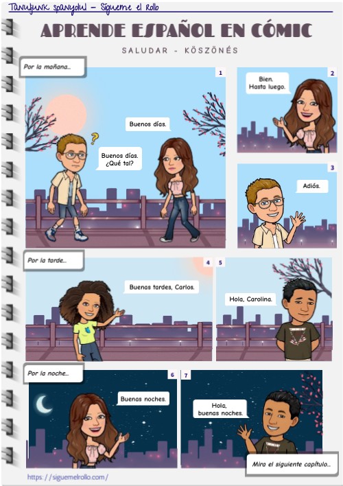 Comic 1 lecke szöveg bitmoji