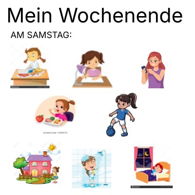 Mein Wochenende | Genially