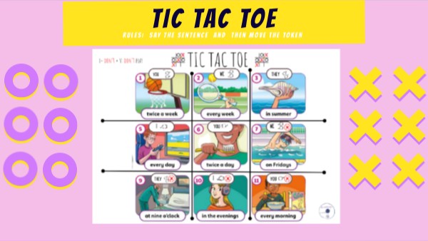 tic tac toe unit 1 5th | Genially