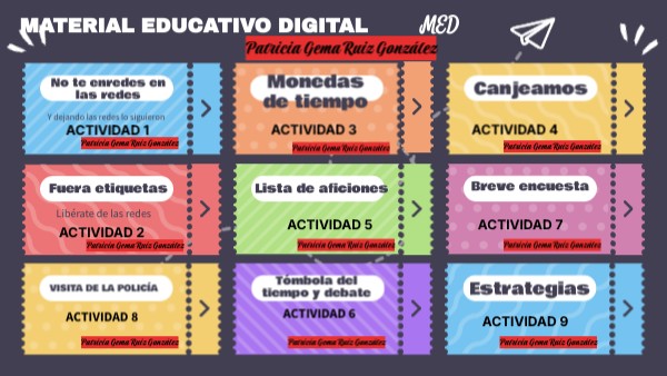 MATERIAL EDUCATIVO DIGITAL (MED) | Genially