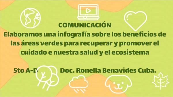 ELABORAMOS UNA INFOGRAFÍA