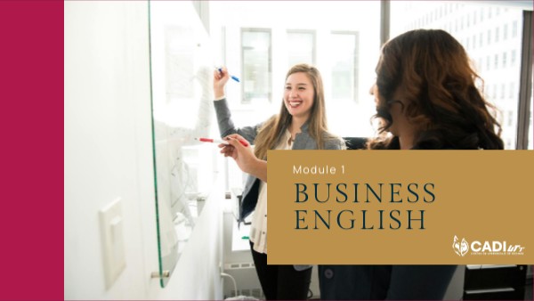 Business English - Module 1 | Genially