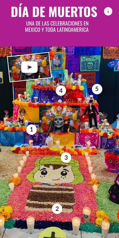 Imagen Interactiva día de muertos