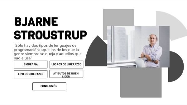 Bjarne Stroustrup | Genially