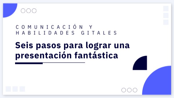 Presentación en Genially