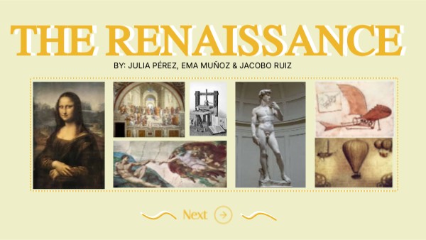 The Renaissance-Julia, Jacobo, Ema | Genially