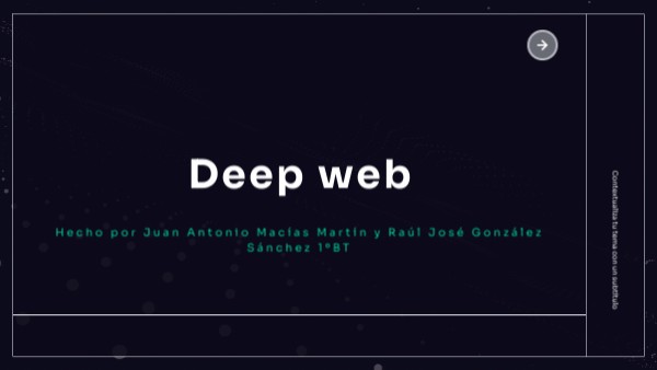 Deep web | Genially