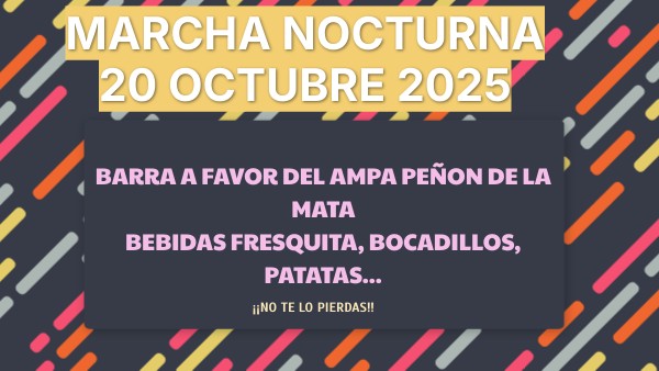 sorteo marcha nocturna