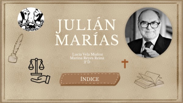 JULIÁN MARÍAS