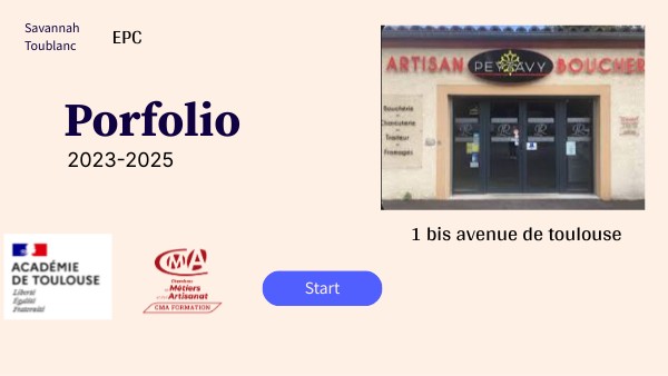 PORTFOLIO TOUBLANC Savannah | Genially