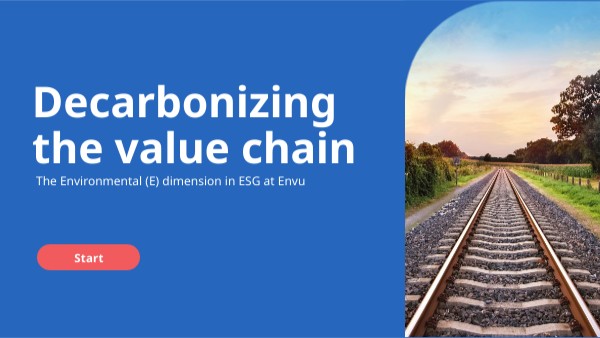 Decarbonizing the value chain | Genially