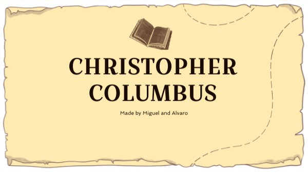 Christopher columbus slideshow | Genially