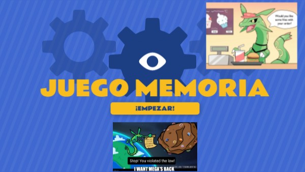 Memorama Pokémon | Genially