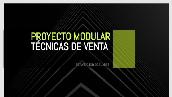 Proyecto Modular | Genially