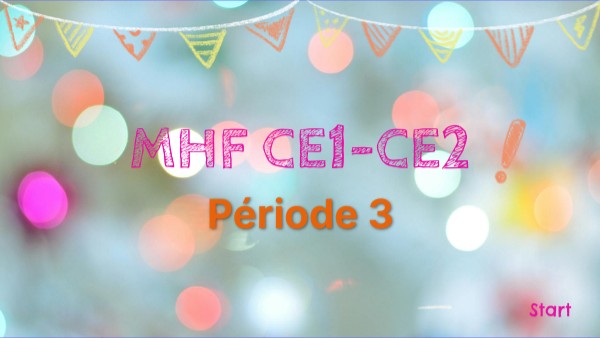 Période 3 MHF CE1-CE2 | Genially