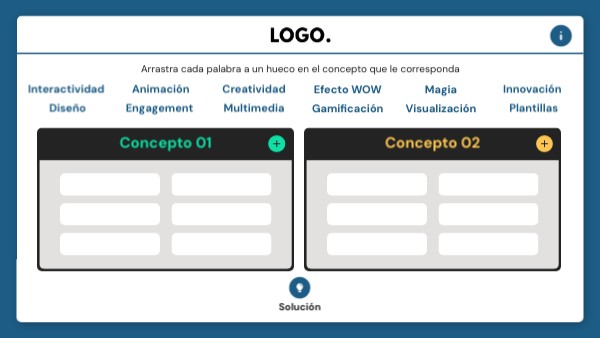 Juego de conceptos corp