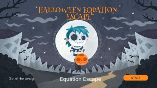 Copy - Halloween Escape by Solving Linear Equations | Genially