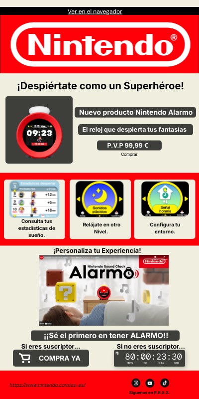 Nintendo_Alarmo | Genially