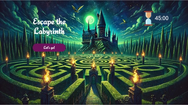 Escape the labyrinth