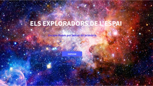 Escape Room EXPLORADORES DEL ESPACIO