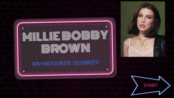 My favourite celebrity