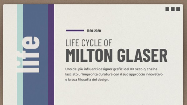 Presentazione Milton Glaser