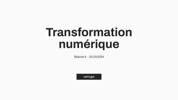 FT transformation num - séance 4