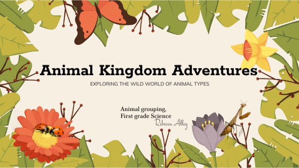 RAlley Animal Kingdom Interactive Lesson