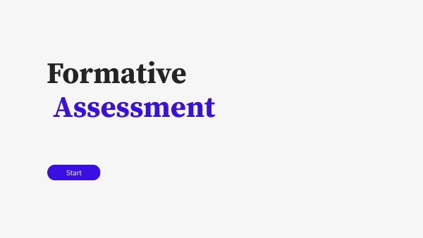 Formative Assessment | Genially