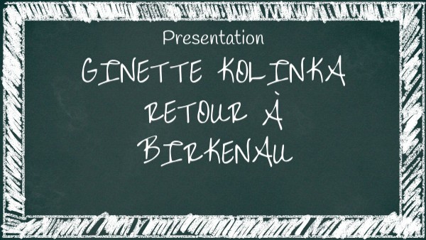 Présentation Tableau Noir | Genially