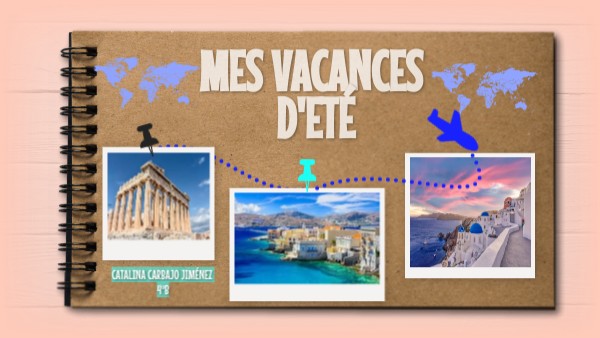 MES VACANCES | Genially