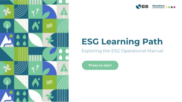 Exploring the ESG Manual