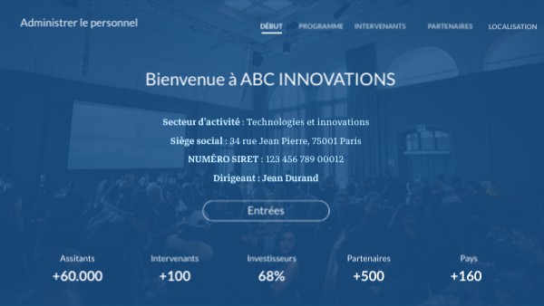 PROGRAMMATION ÉVÉNEMENT GÉNIAL | Genially