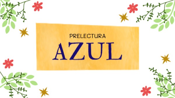 Azul, Ruben Dario | Genially