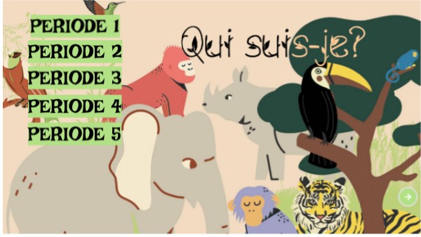 Une semaine, un animal en danger | Genially