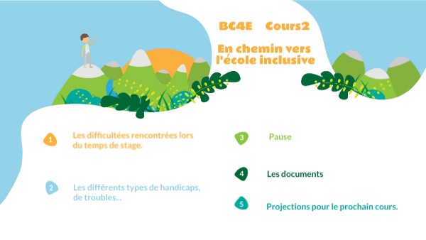 BC4E MASTER 2 2D Cours 2024 | Genially