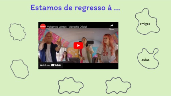 Estou na escola | Genially