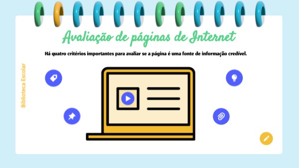 Avaliação de páginas de Internet | Genially