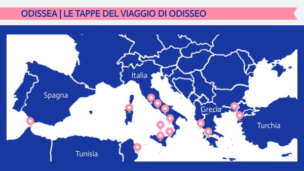 ODISSEA | Le tappe di Odisseo (Prof. Semeraro) | Genially