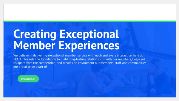 Creating Exceptional Member Experiences | Genially