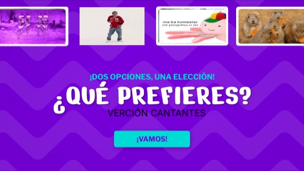 Juego qué prefieres