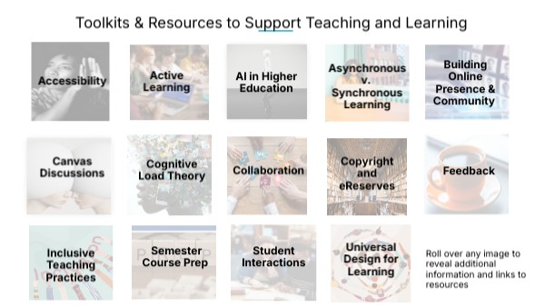 Toolkits & Resources to Support Teaching and Learning