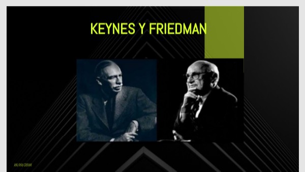 Keynes vs. Friedman