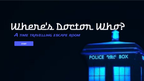 DAILY ROUTINE.DOCTORWHO.ESCAPE ROOM | Genially